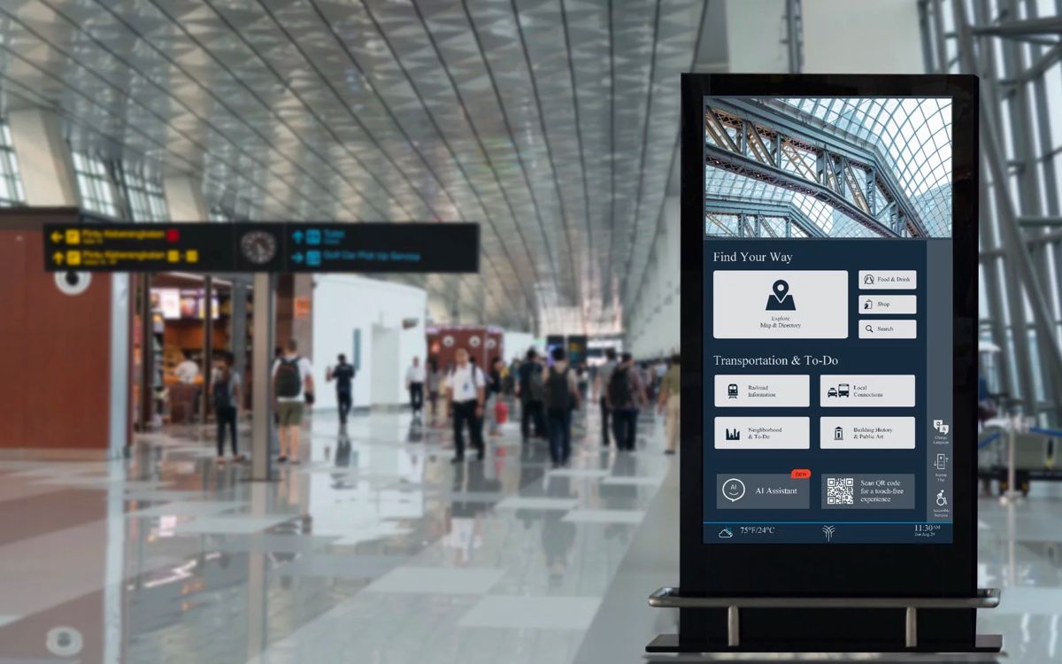 Digital Signage for Transportation | PlaySignage