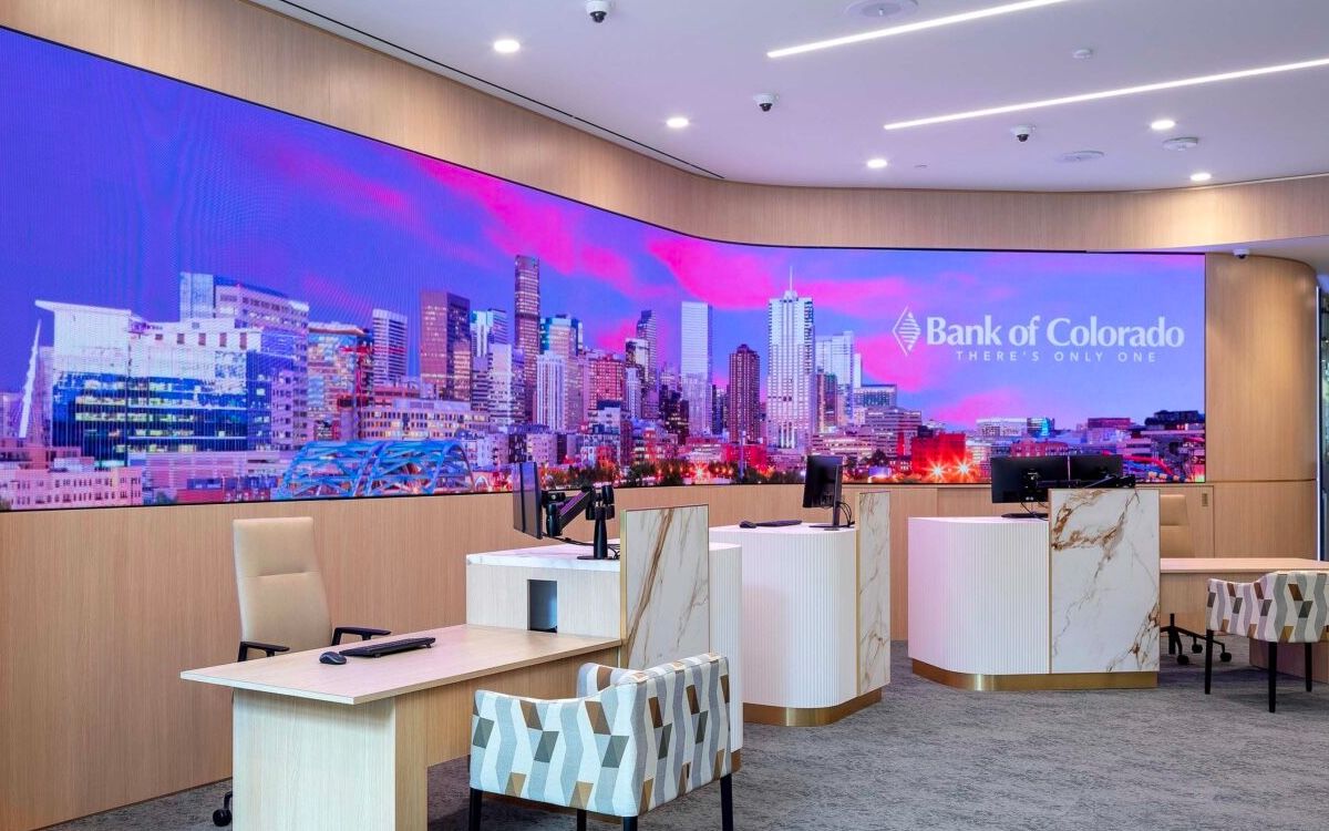 Digital Signage in the Bank