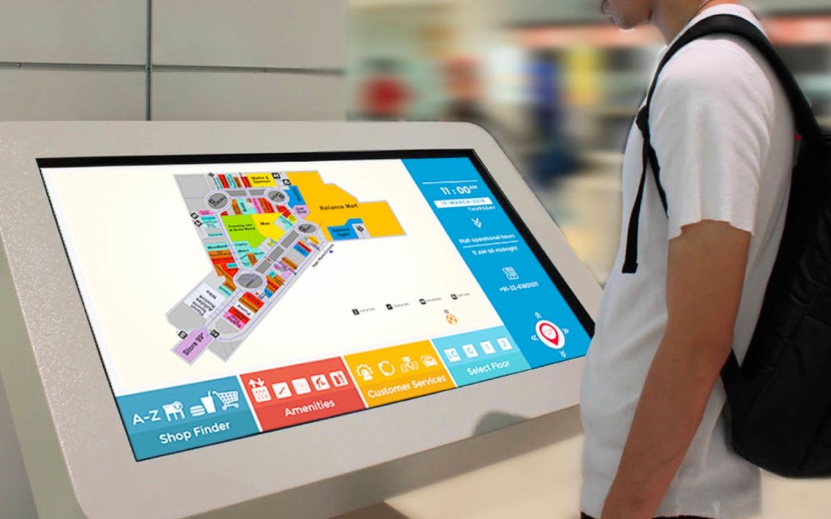Touchscreen Digital Signage