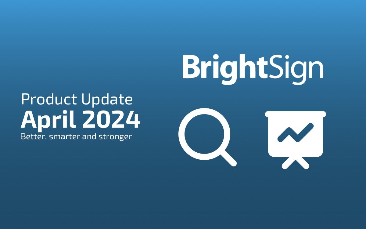 Brightsign support, Ken Burns, and other enhancements