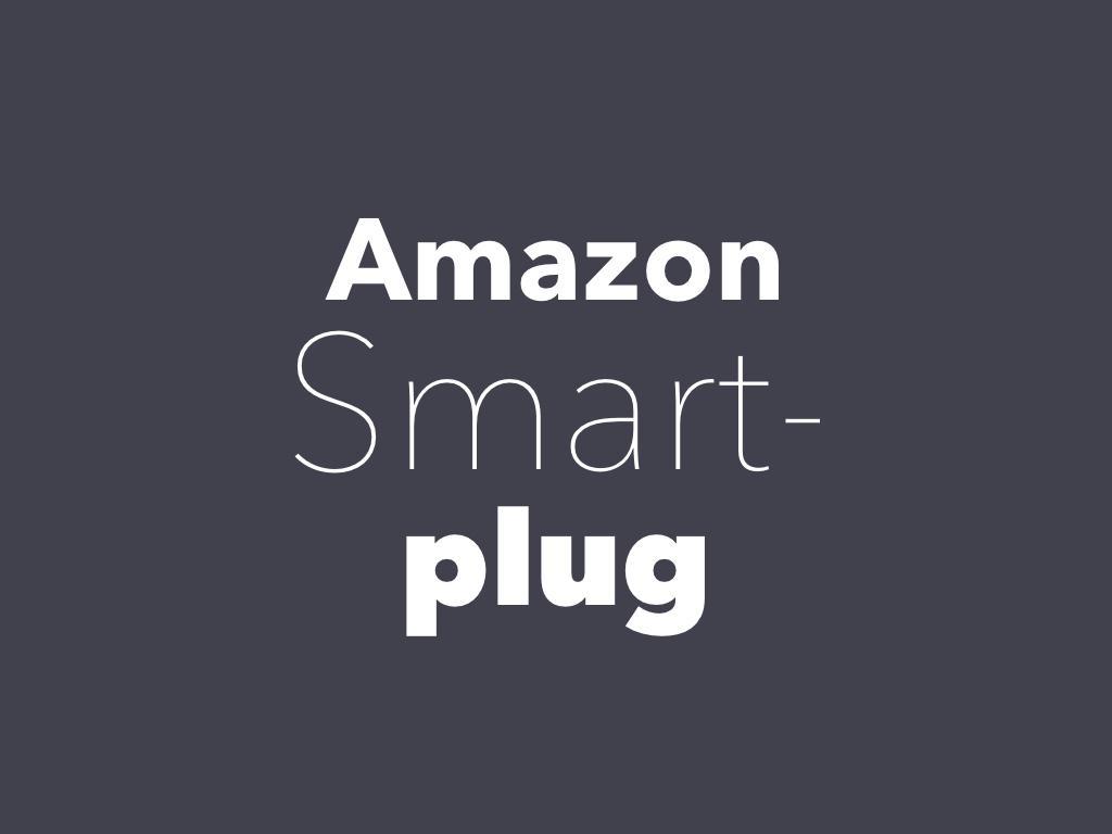 Amazon SMART Plug for digital signage player hardware