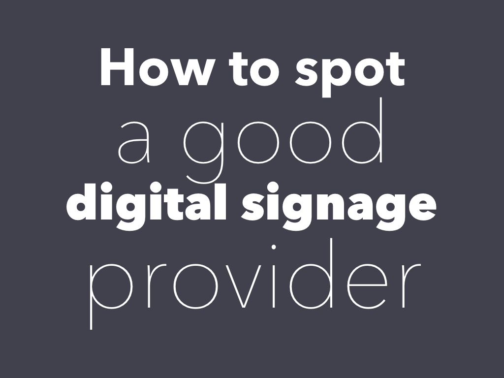 Digital Signage Support That Stand Out - Play Digital Signage