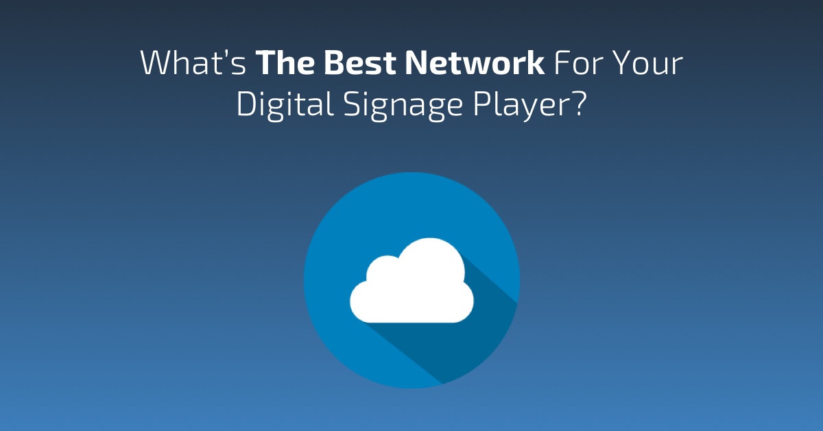Cloud Based Digital Signage vs On-Premise
